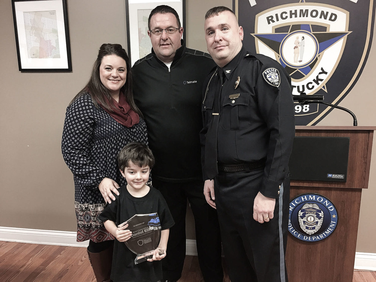 Beloved Richmond Police Officer Receives Telmate Fallen Heroes Award ...