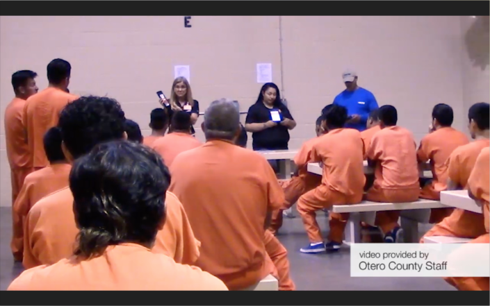 Men At The Otero County Processing Center Now Have A Window To Home ...